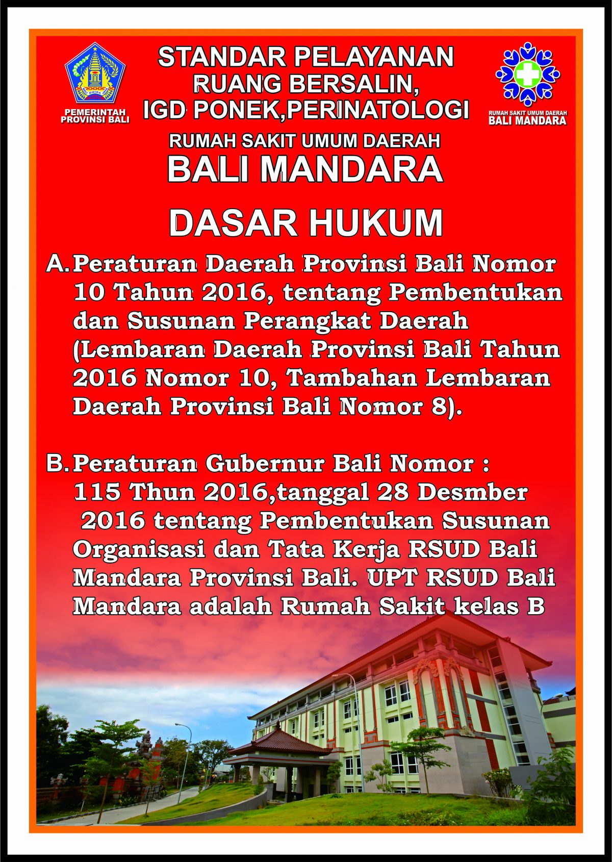 STANDAR PELAYANAN RUANG BERSALIN, IGD PONEK DAN PERINATOLOGI – Rumah ...